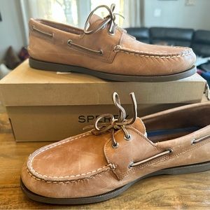 Sperry | Shoes | New In Box Sperry Leather Topsiders | Poshmark